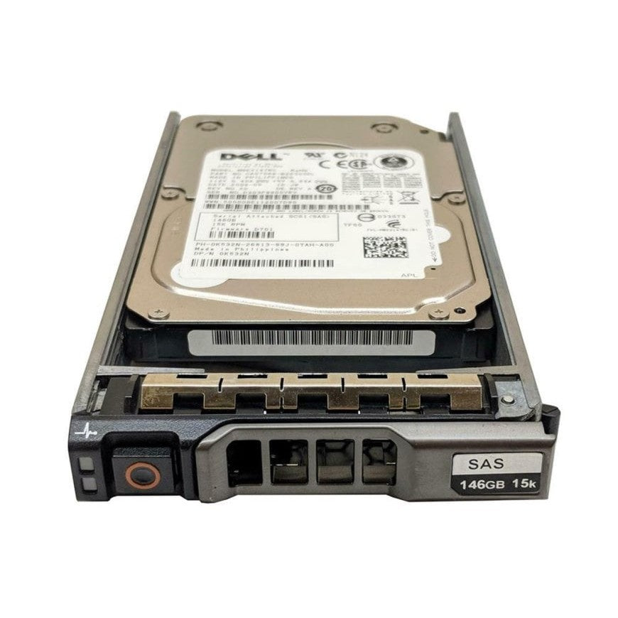 W328K Dell 146GB 6G 15K rpm 2,5 SP SAS con F830C – Gestion y Equipos (G&E)