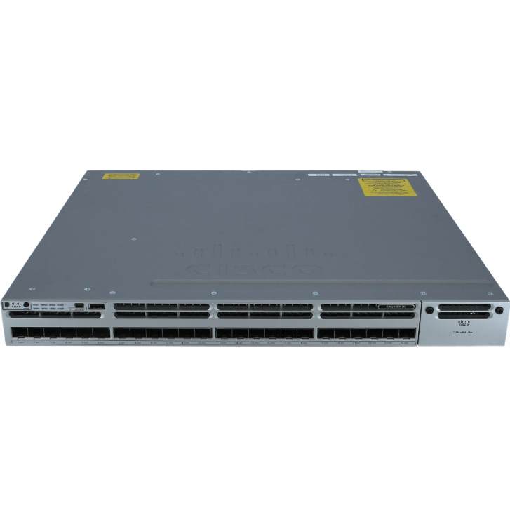 WS-C3850-24S-E Cisco Switch Stackable 24 SFP Ethernet ports, incluye 3 ...